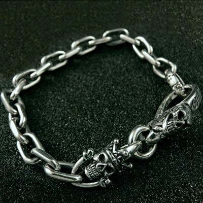 Death Row Silver Bracelet – Art Style Silver